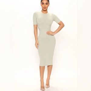 Windsor | Dresses | Nwt Windsor Bodycon Ribbed Midi Dress | Poshmark